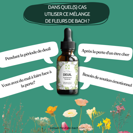 Fleurs de bach Deuil-Décès pour vous aider à passer cette étape