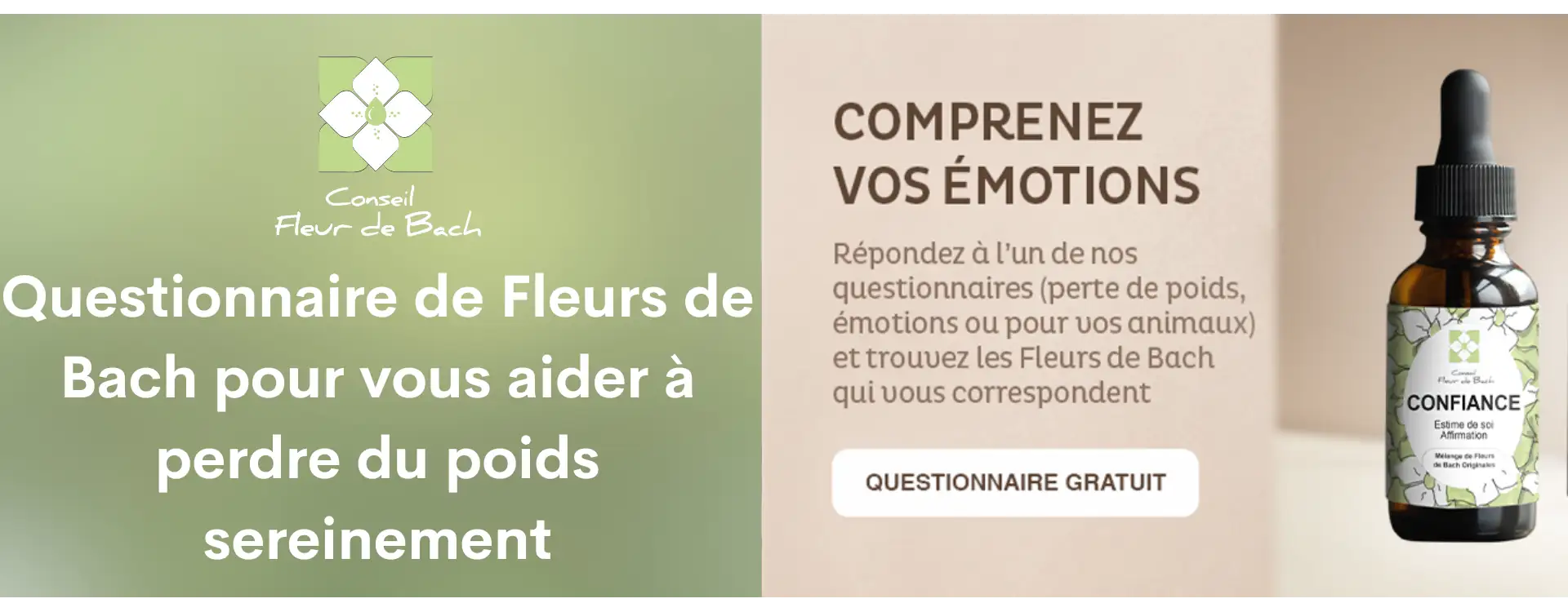 Questionnaire de Fleurs de Bach pour la Perte de Poids - Blog d'Angélique